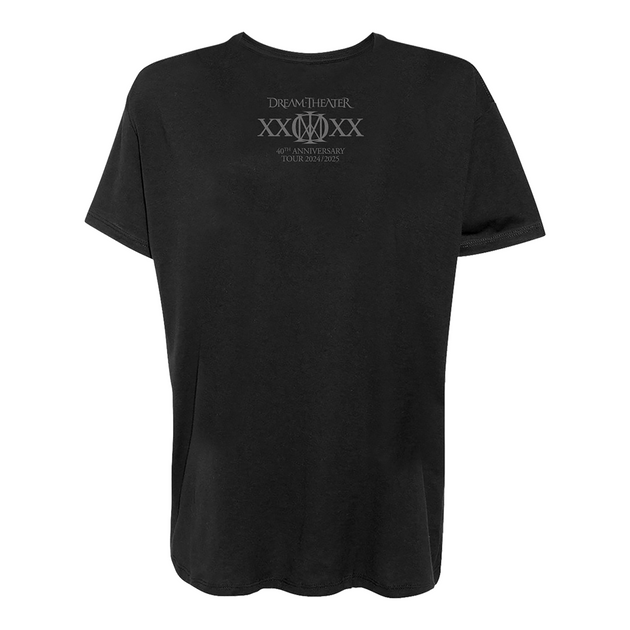 40th Anniversary Rose Crest Women's Tour Tee – Dream Theater UK